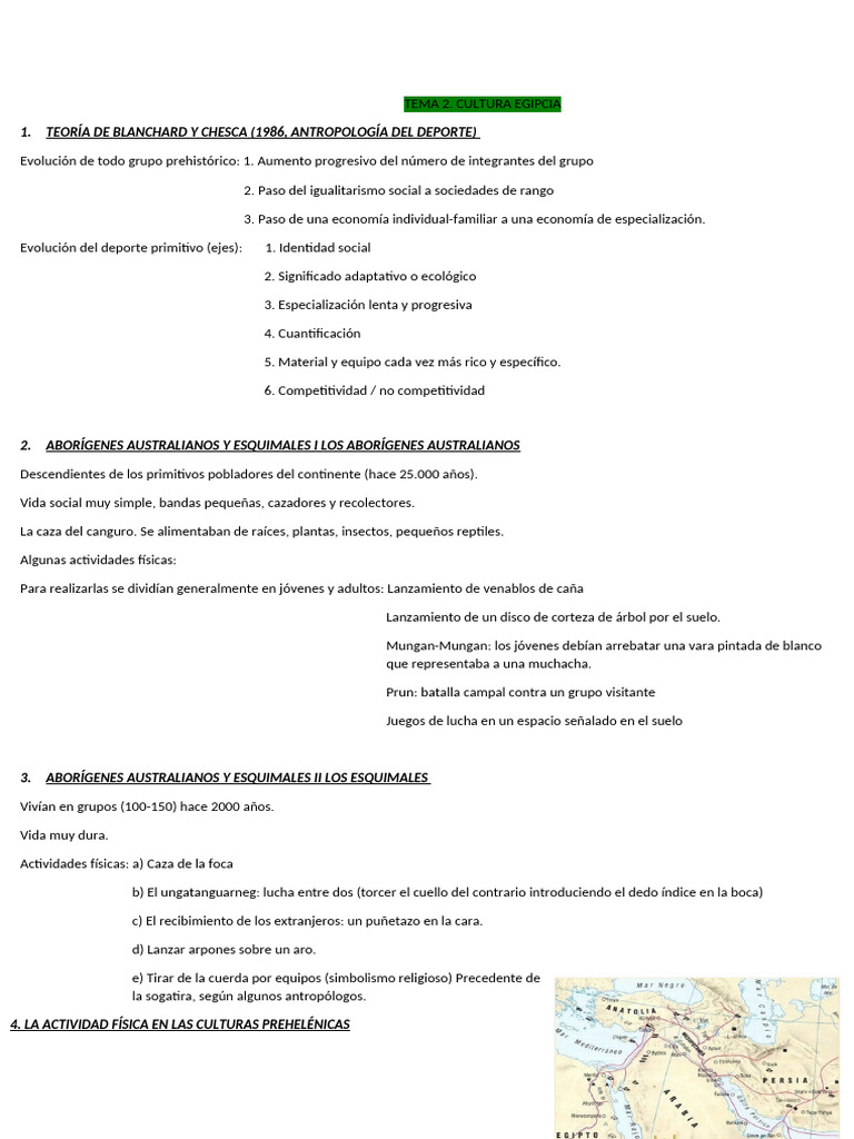 Deporte y Cultura en Civilizaciones Antiguas | PDF | Antiguo Egipto | Remo