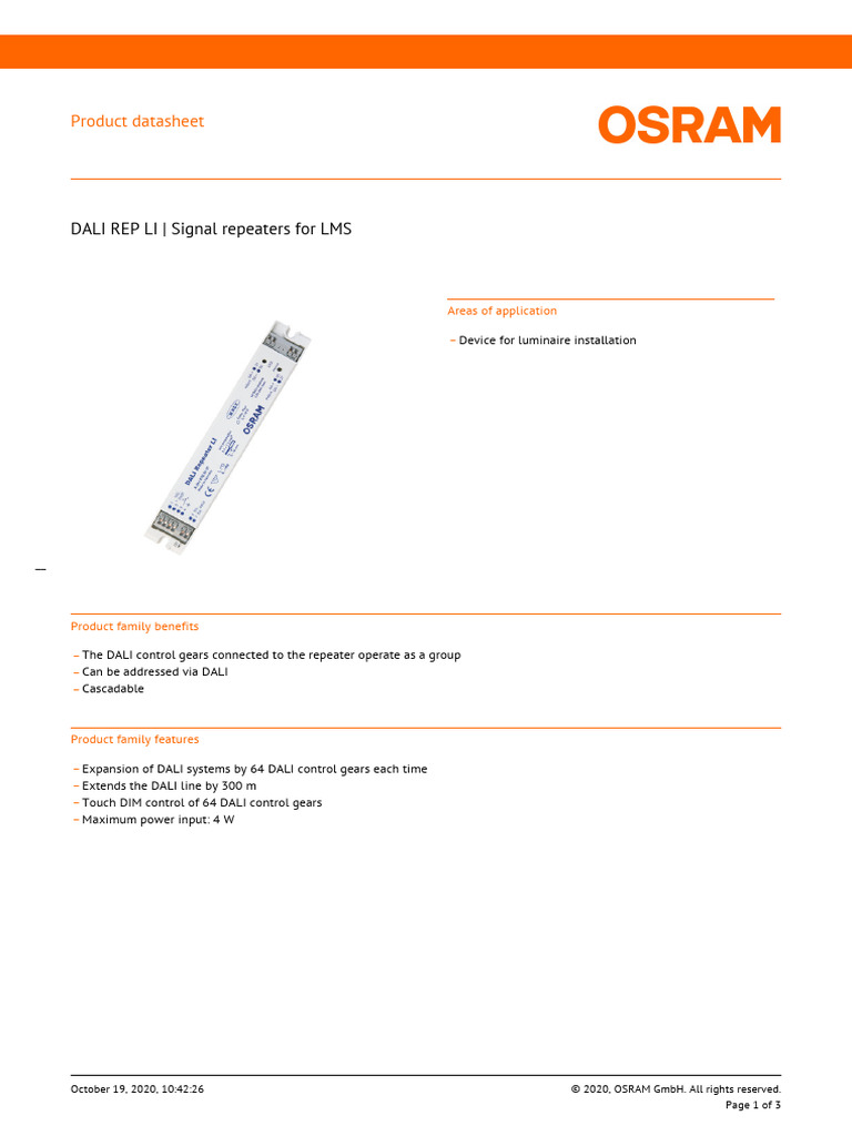 osram | PDF | Information And Communications Technology | Electricity