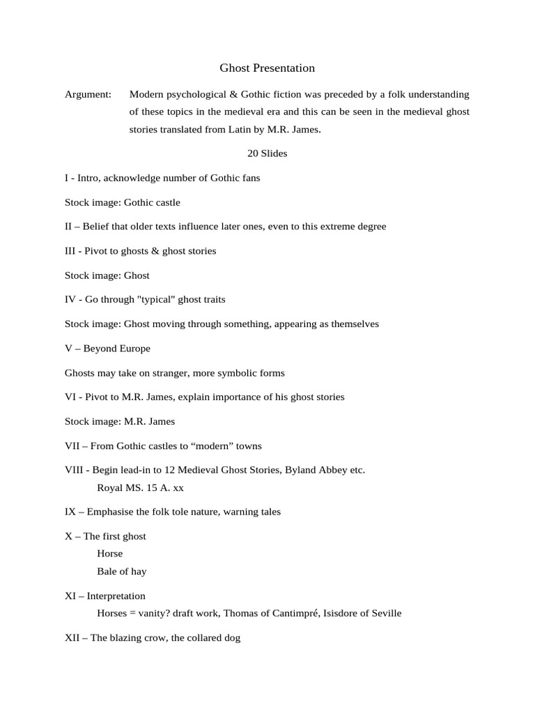 Ghost Presentation | PDF