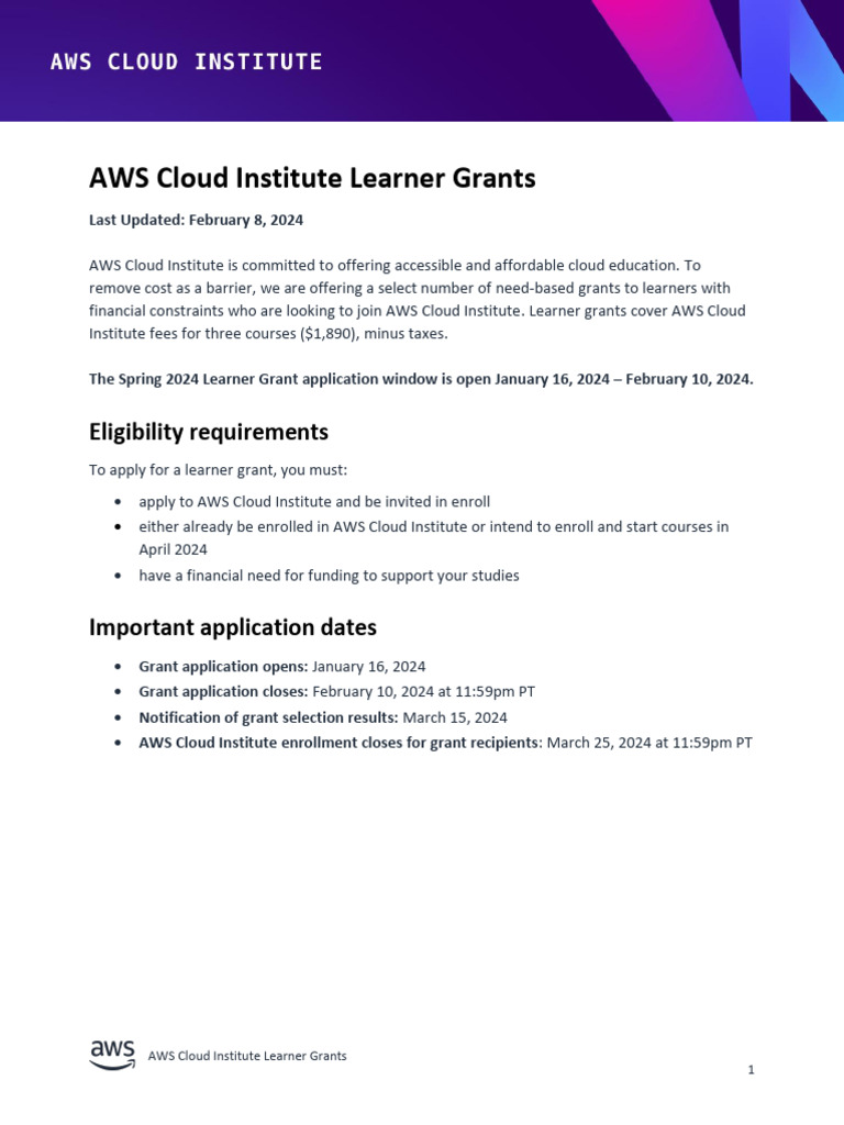 Learner Grants PDF Updated 08 Feb | PDF | Tuition Payments | Taxes