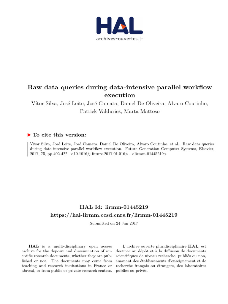 paper-FGCS-2016-author Version | PDF | Databases | Database Index