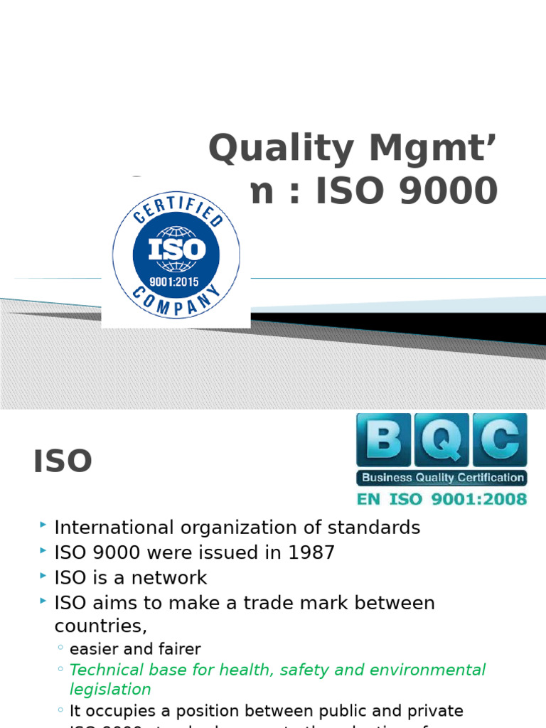 Chap 17 - ISO 9000 Quality Audits | PDF | Quality Management System ...