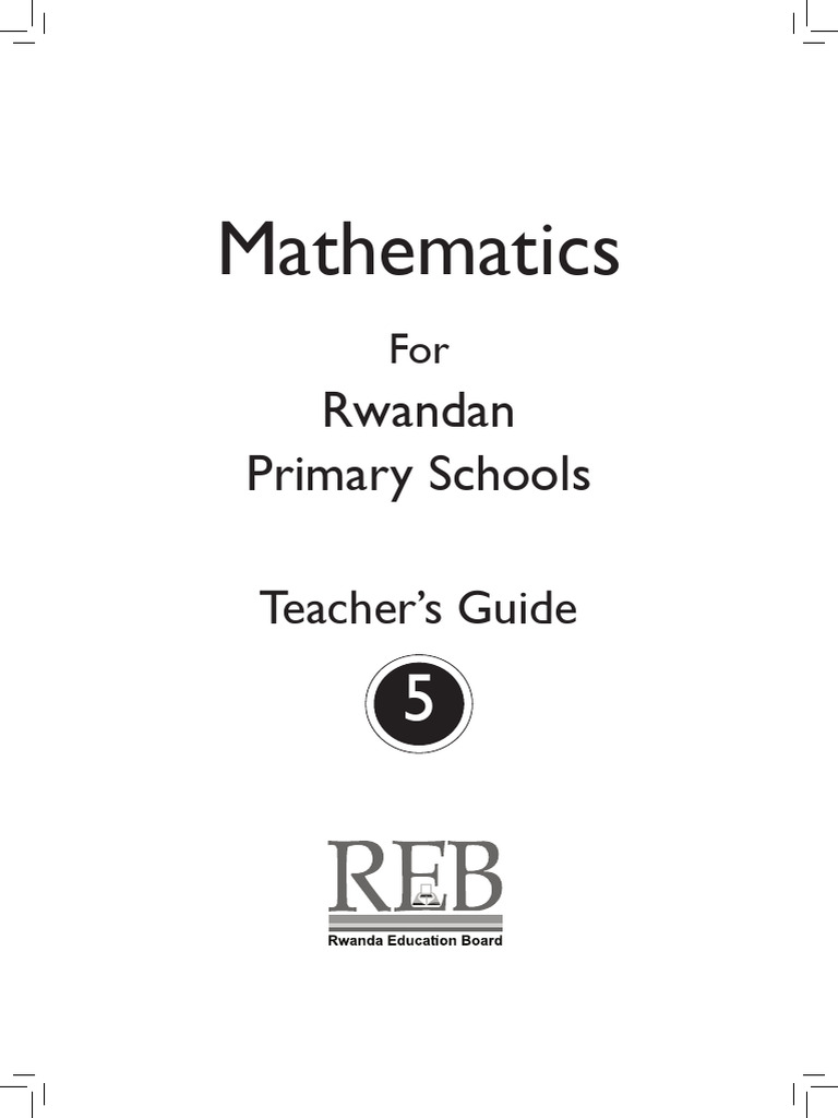 Math P5 TG | PDF | Educational Assessment | Learning