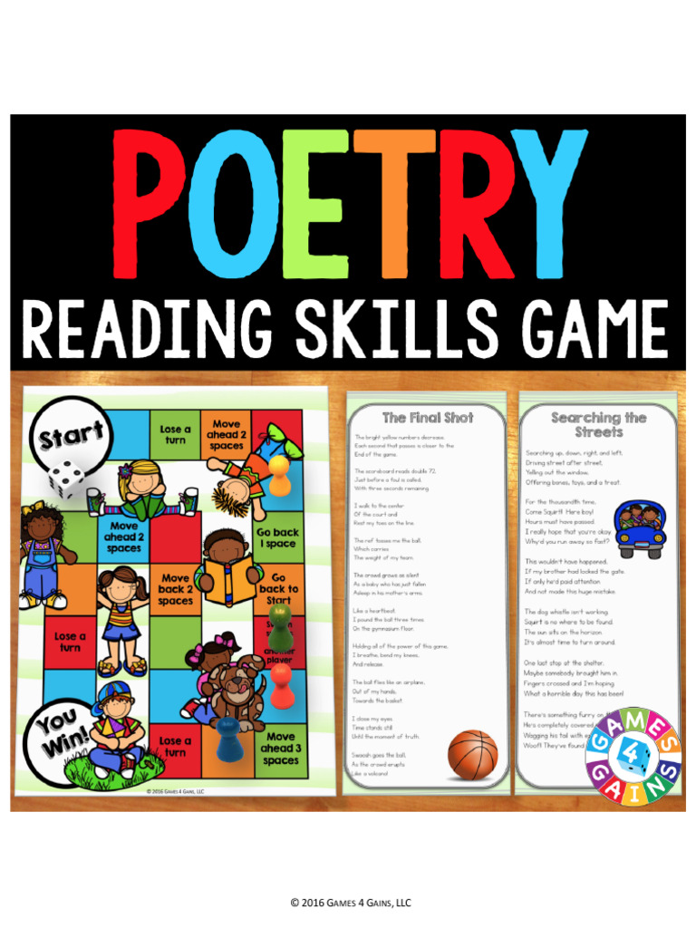 Fun Learning Game Instructions | PDF | Poetry | Download