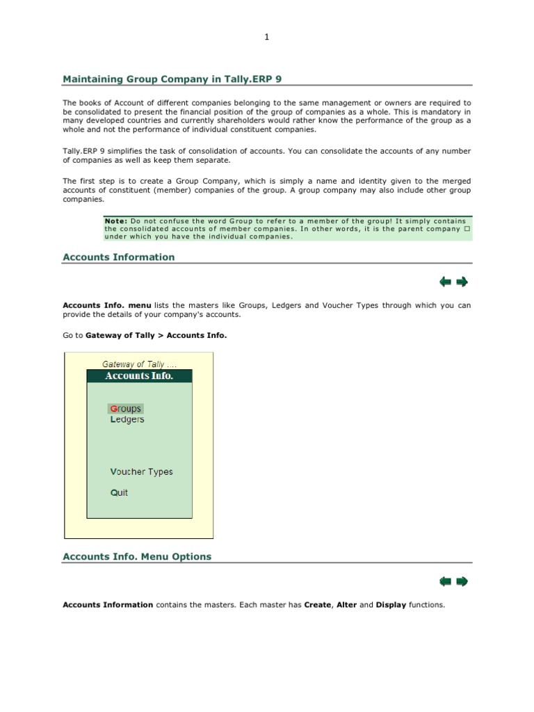 Tally Notes | PDF | Debits And Credits | Balance Sheet