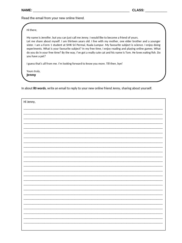 Short Comm Message Exercise | PDF