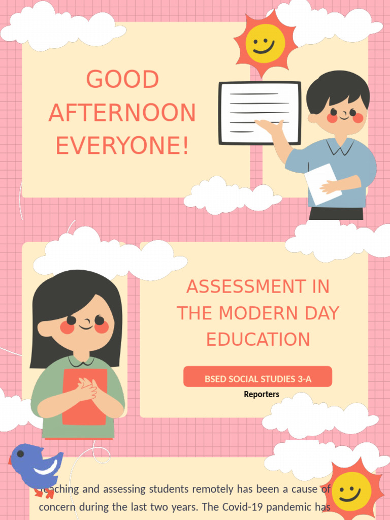 Assessment In The Modern Day Education Pdf Educational Technology