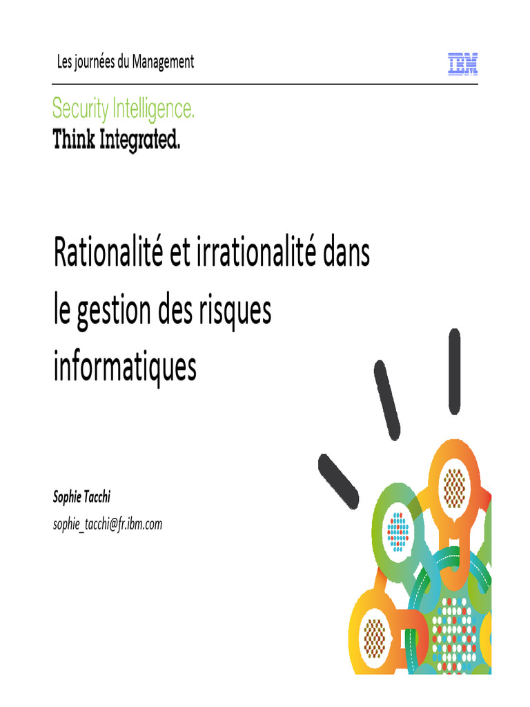 IBM Presentation Gestion Des Risques Informatiques | PDF | Sécurité ...
