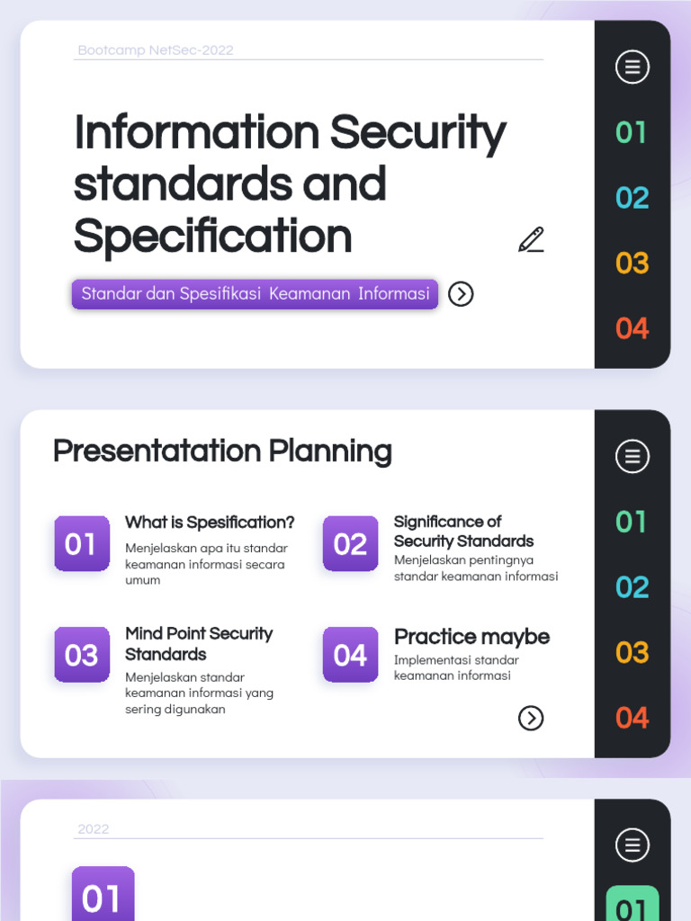 Information Security Standard and Specification | PDF