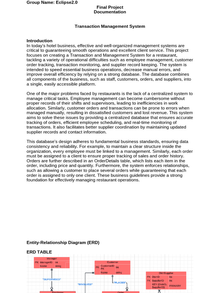 Project Progress Document | PDF