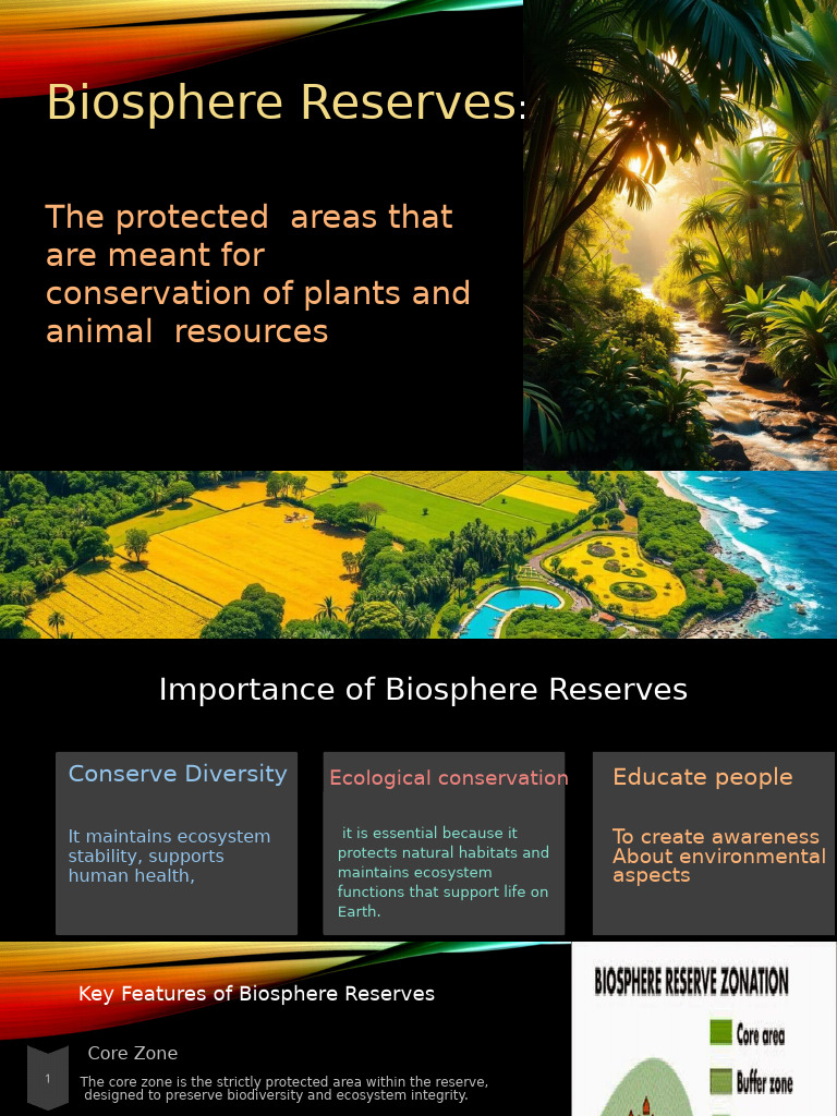 Biosphere-Reserves - PPTX Sidhartha | PDF | Conservation Biology ...