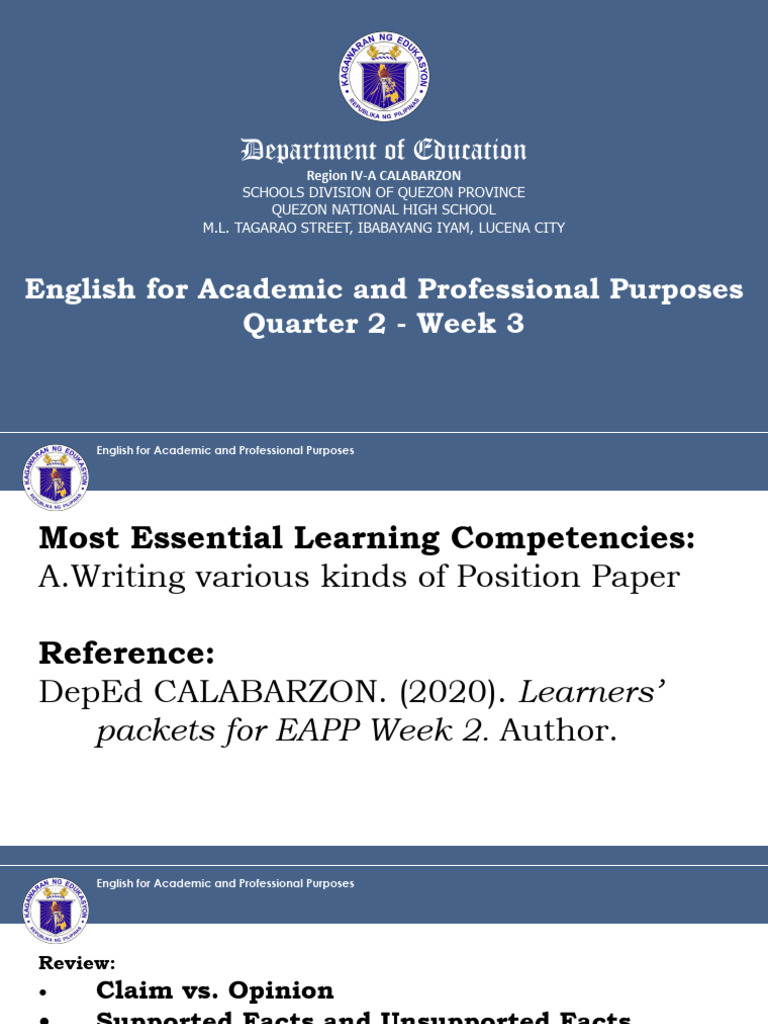 Q2-EAPP-PPT-W4 (2024-2025) | PDF | Evaluation | Artificial Intelligence