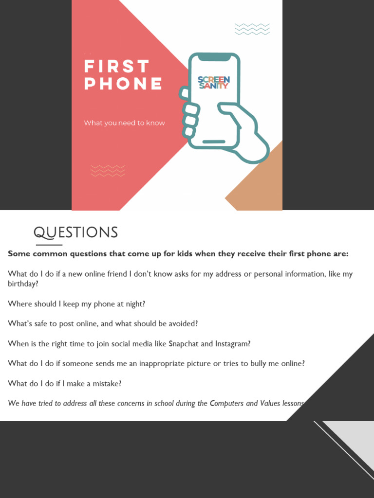 Orientation Phone Safety Tips | PDF | Cyberbullying | Human Communication