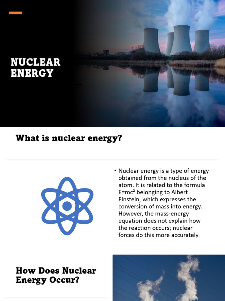 Nuclear Energy | PDF | Nuclear Fission | Nuclear Reactor