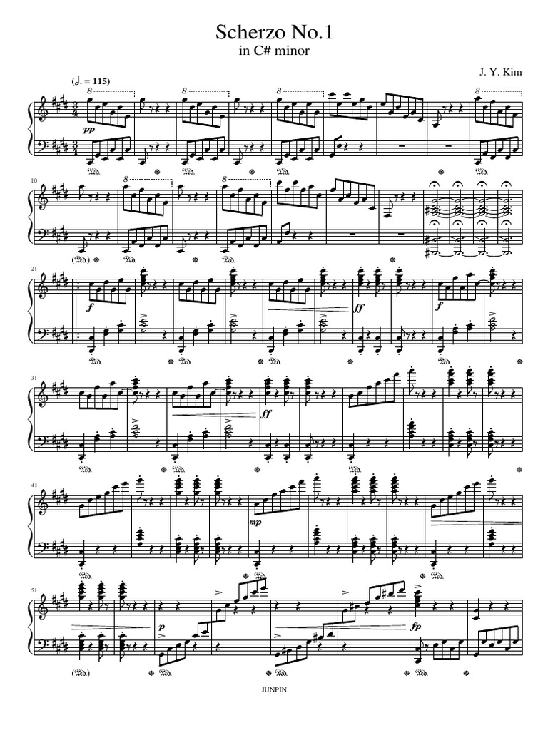 Scherzo No.1 | PDF