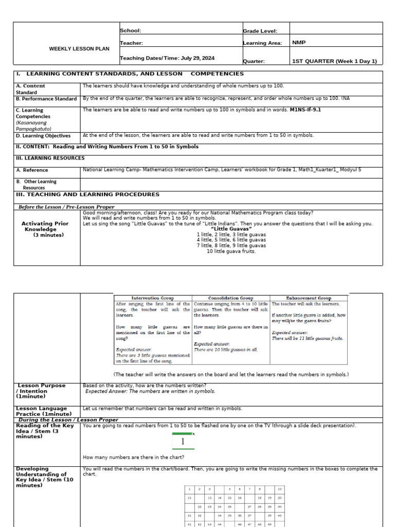 DAY-1-NMP | PDF | Learning | Literacy