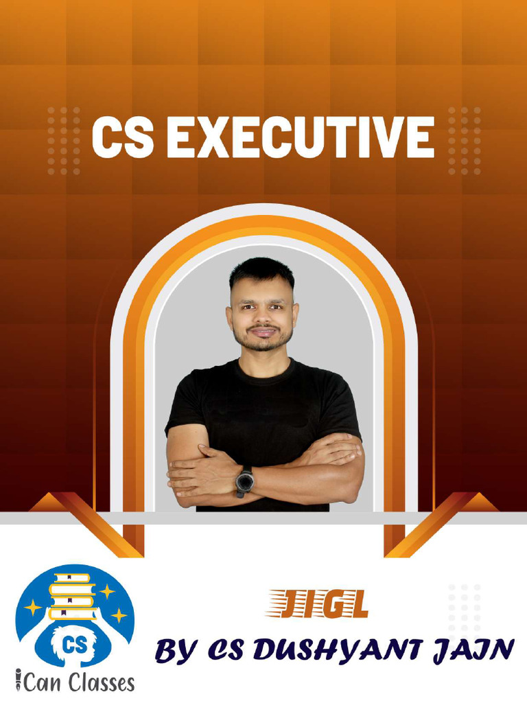 JIGL (Old) by CS Dushyant Jain | PDF | Precedent | Jurisprudence