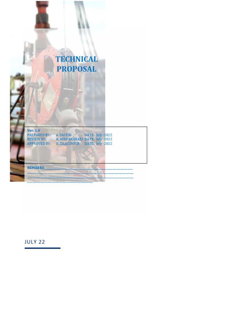 Slickline Hydrostatic Bailer Proposal | PDF | Manufactured Goods