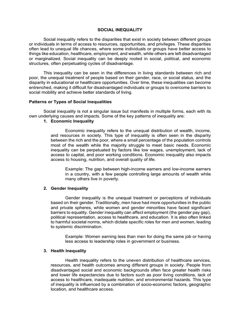 UCSP-HANDOUT-5 | PDF | Poverty & Homelessness | Discrimination & Race Relations