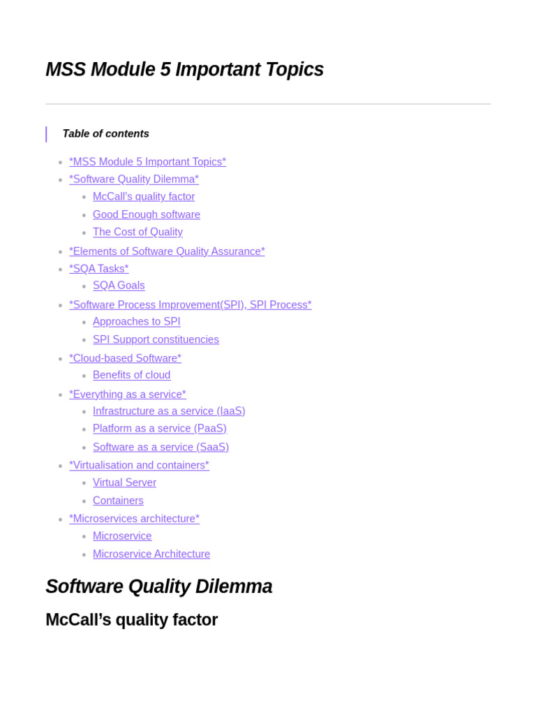 MSS Module 5 Important Topics | PDF | Cloud Computing | Virtual Machine