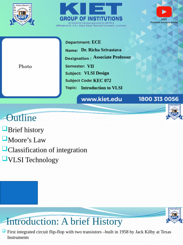 Unit1 Vlsi Design | PDF | Cmos | Logic Gate