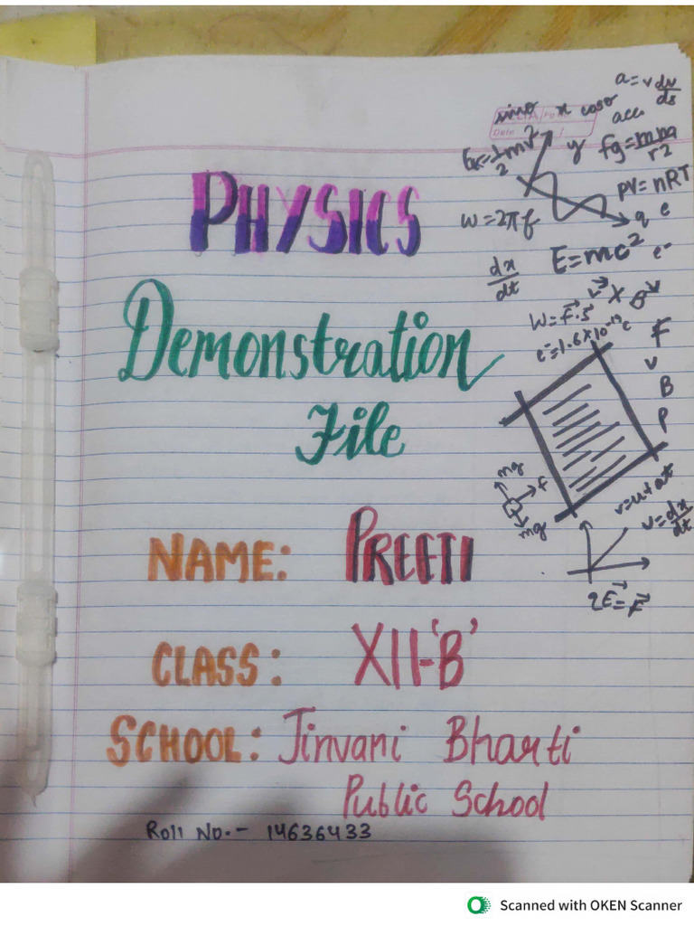 Physics Demonstration File | PDF