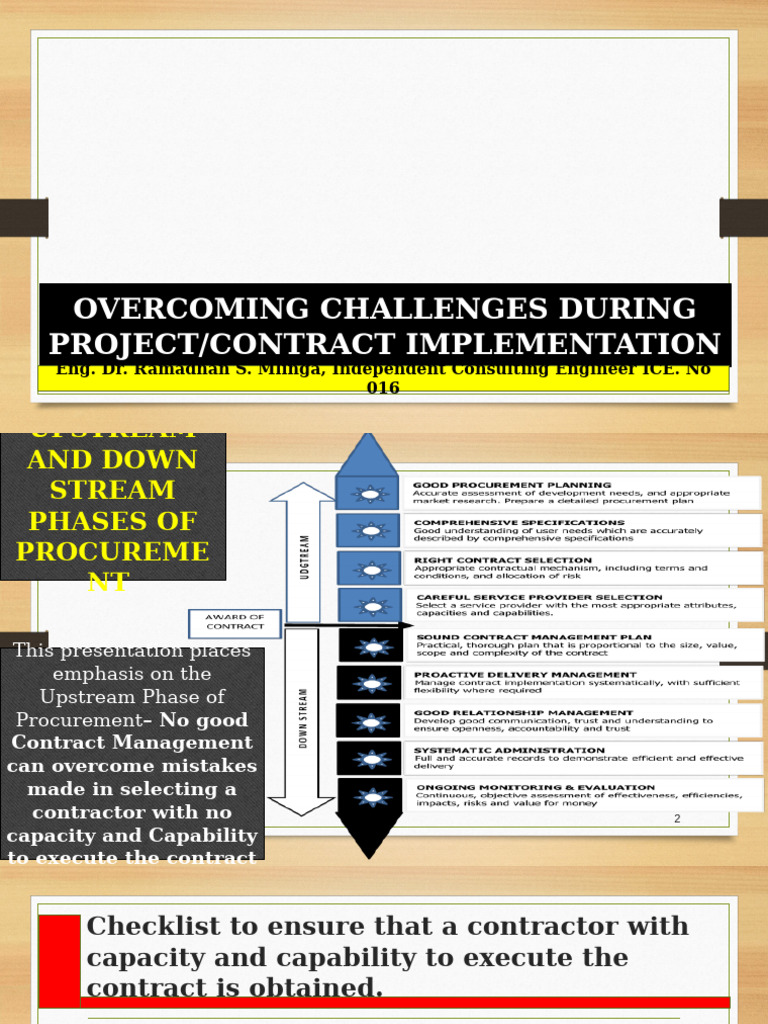 Checklist For Obtaining Contractor | PDF | Verification And Validation ...