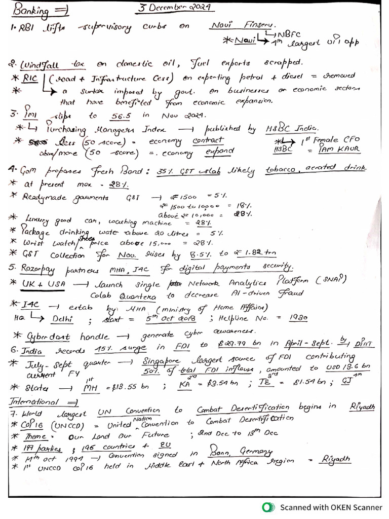 3-12-2024, Handwritten Notes | PDF