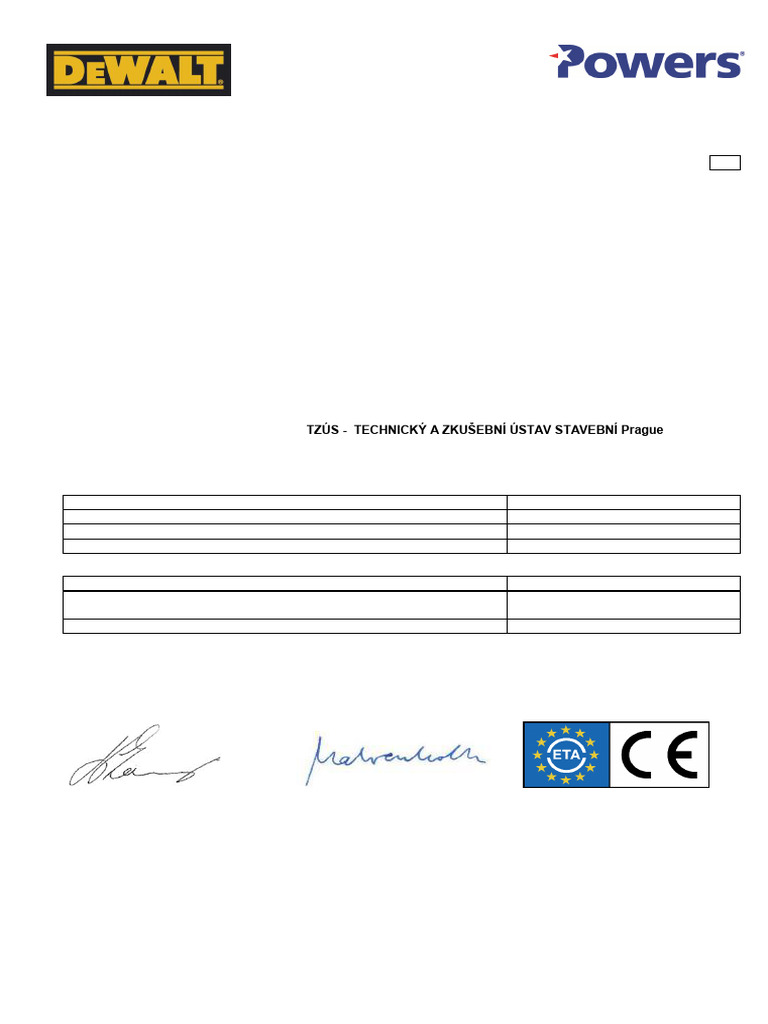 DW - Adhesive Anchors SC Pro DOP EN | PDF | European Union Law ...