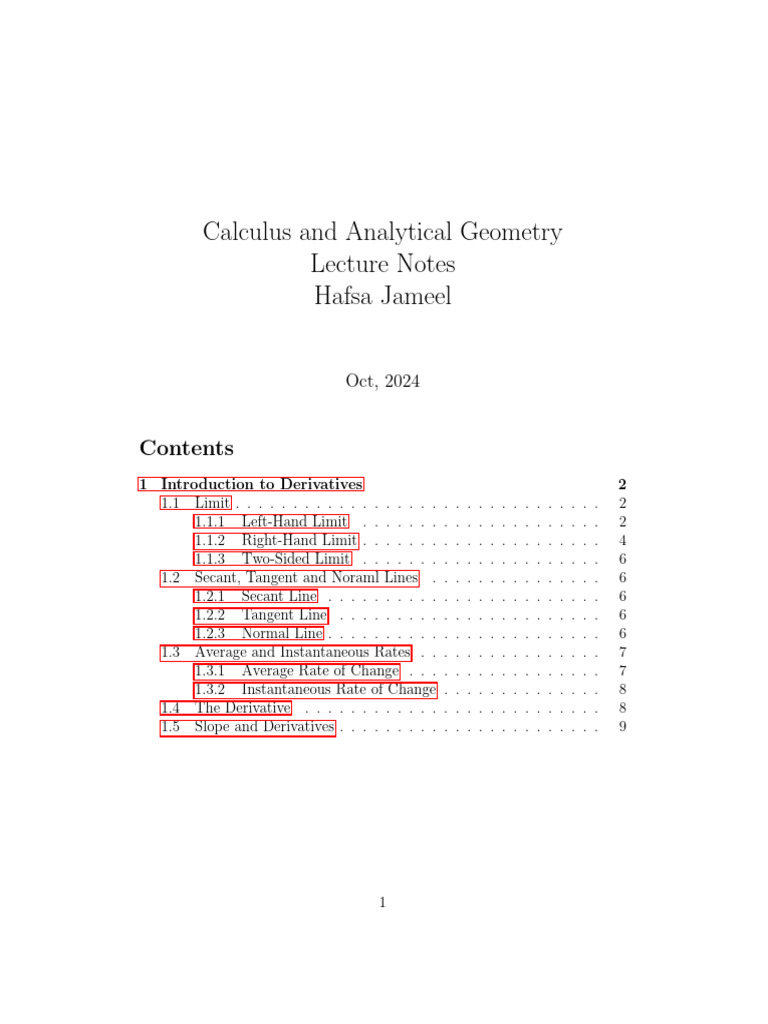 week 3a | PDF | Slope | Derivative