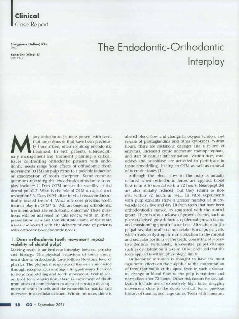 Interplay | PDF | Human Tooth | Orthodontics