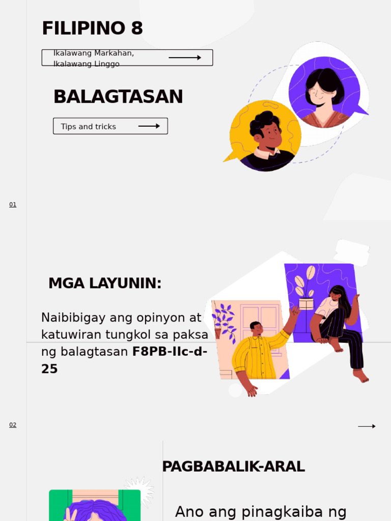Filipino8 Q2 W2 D1 | PDF