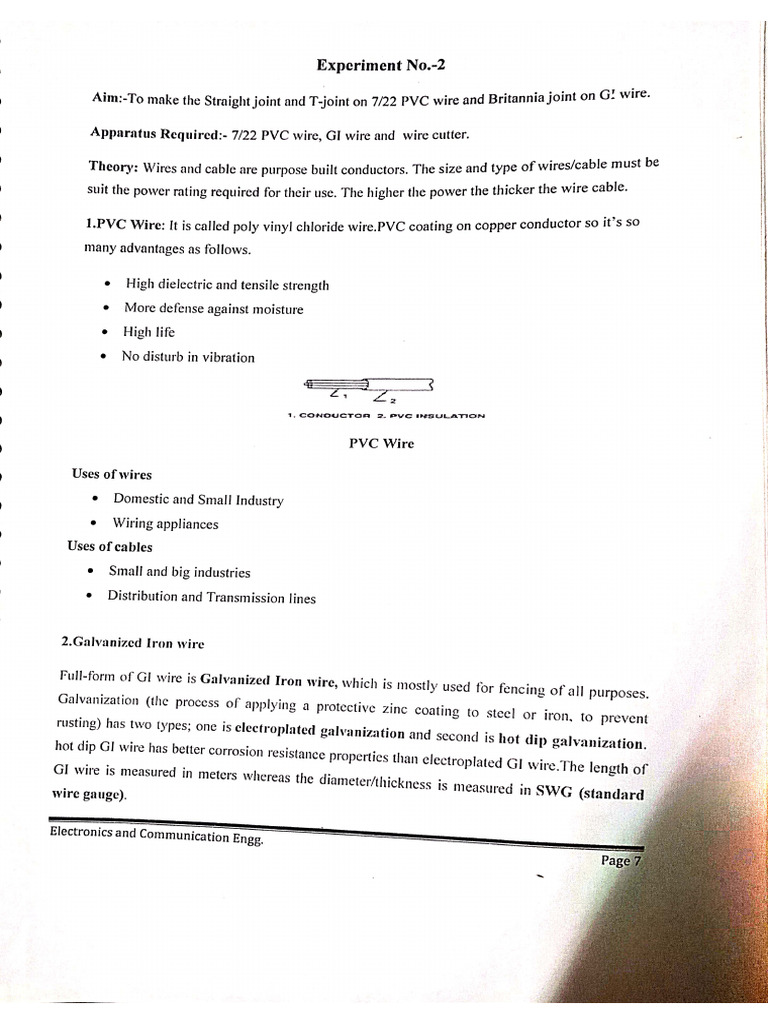 Part B Electrical Practical | PDF