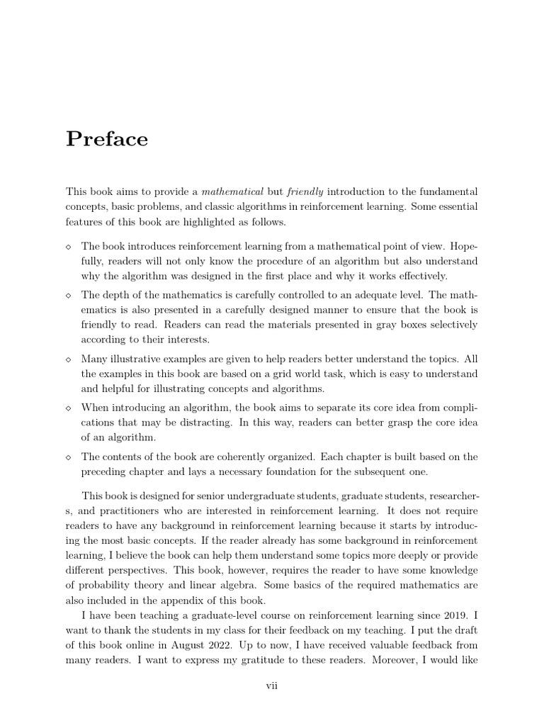 2 - Preface | PDF | Mathematics | Concept