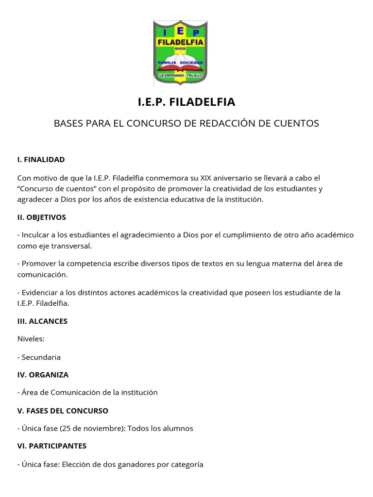 Iep "Filadelfia" | PDF