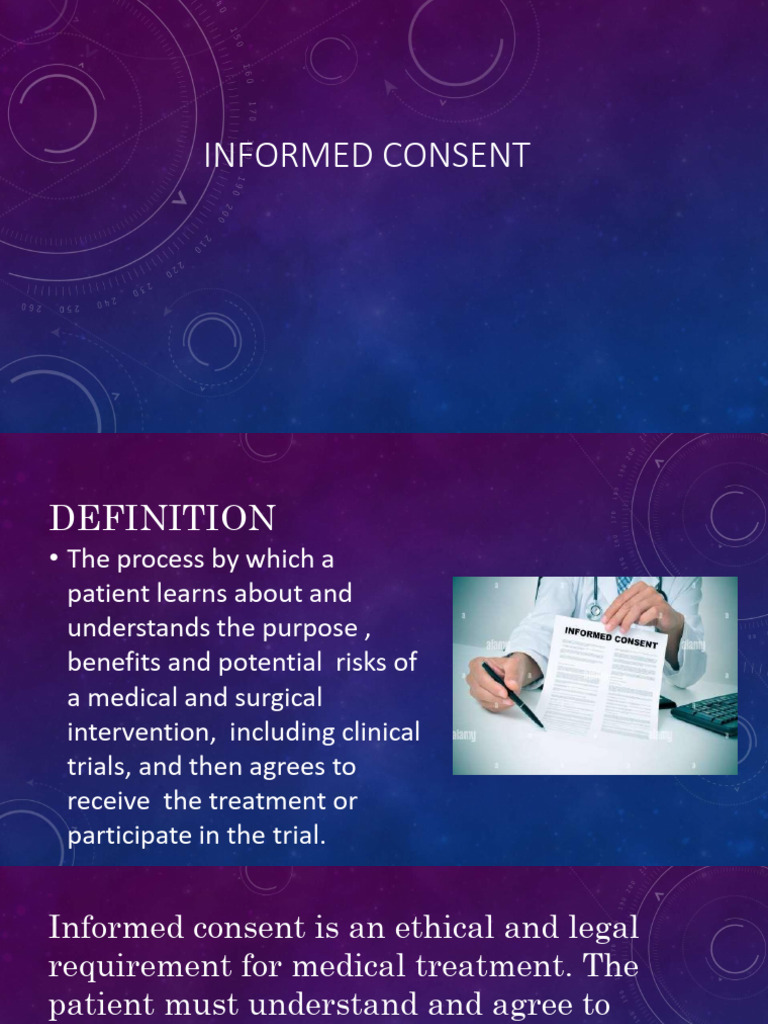 Lec Ethics Informed Consent | PDF | Informed Consent | Medical Ethics