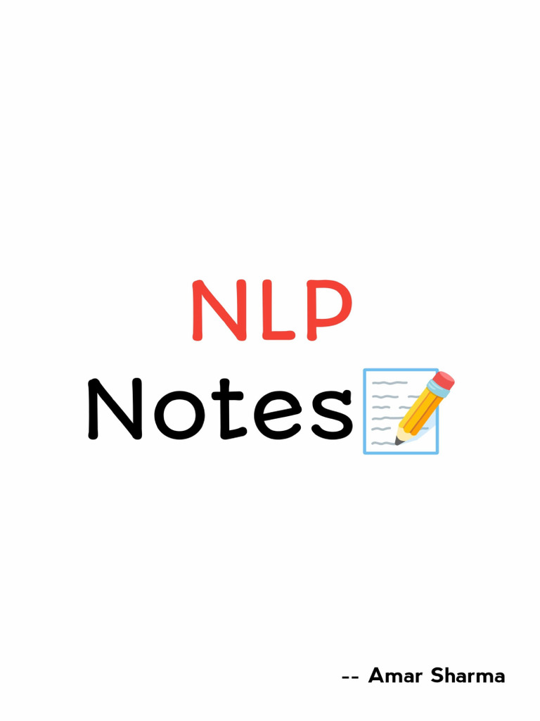 NLP Notes | PDF