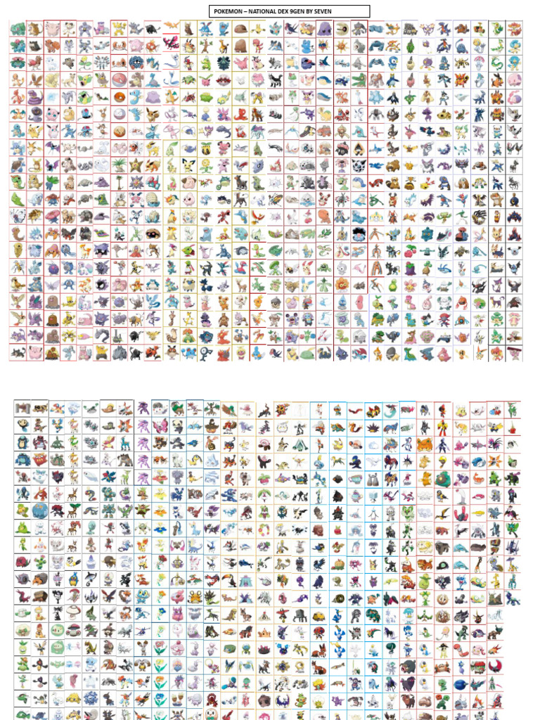 Pokemon Nat Dex 9 Seven | PDF