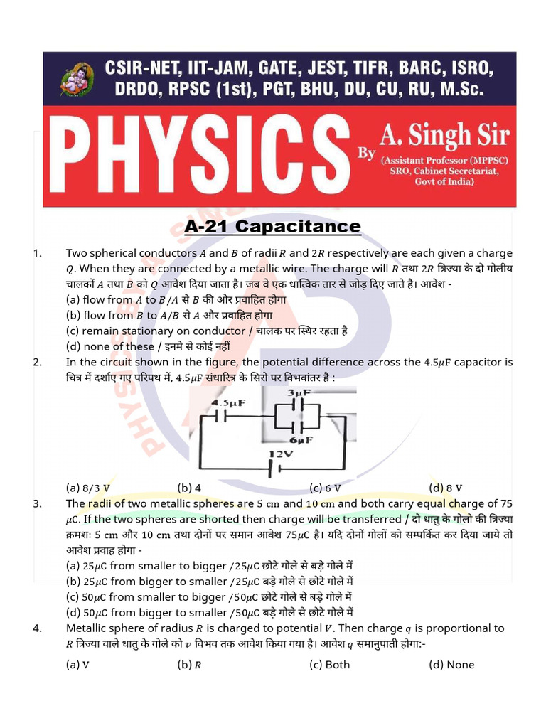 16 Capacitance | PDF