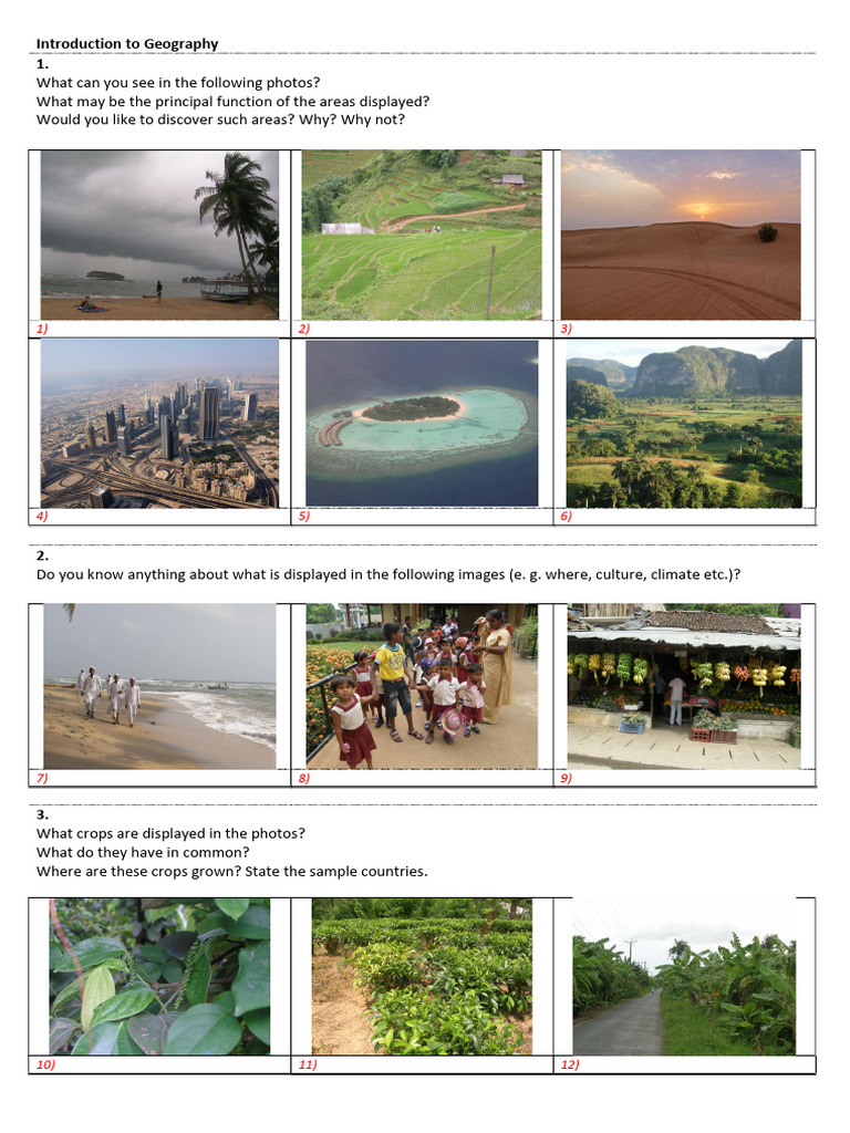 Introduction To Geography | PDF