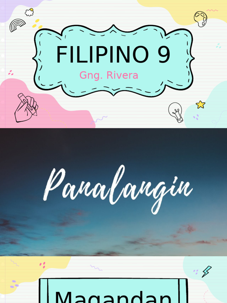 3q-Filipino Day 1 | PDF