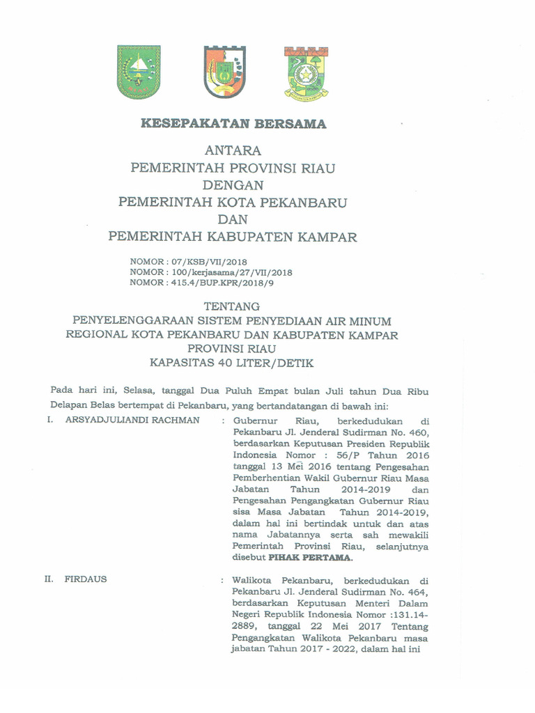 KSB (Mou) PKN - KMP | PDF