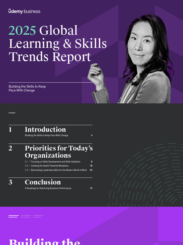 Udemy Business - 2025 Global Learning & Skills Trends Report | PDF ...