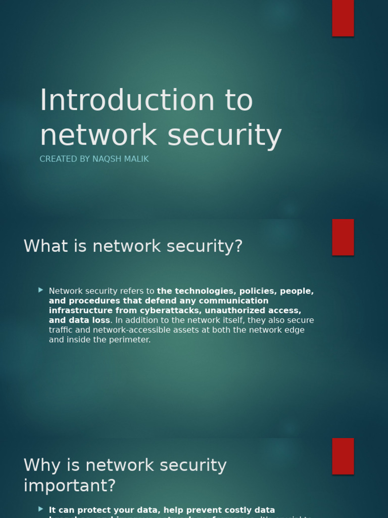 Introduction to information security lecture 1 security | PDF | Denial Of Service Attack ...