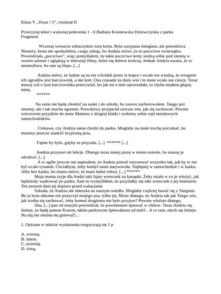 Nowy OpenDocument Dokument Tekstowy | PDF