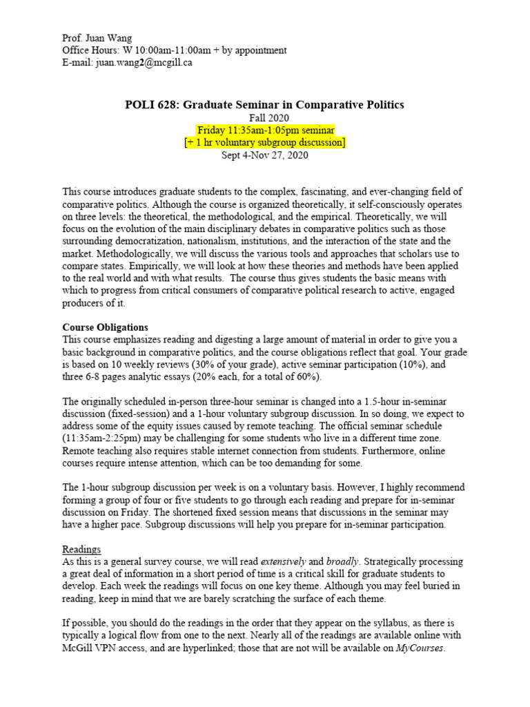 in Comparative politics | PDF | Authoritarianism | Methodology