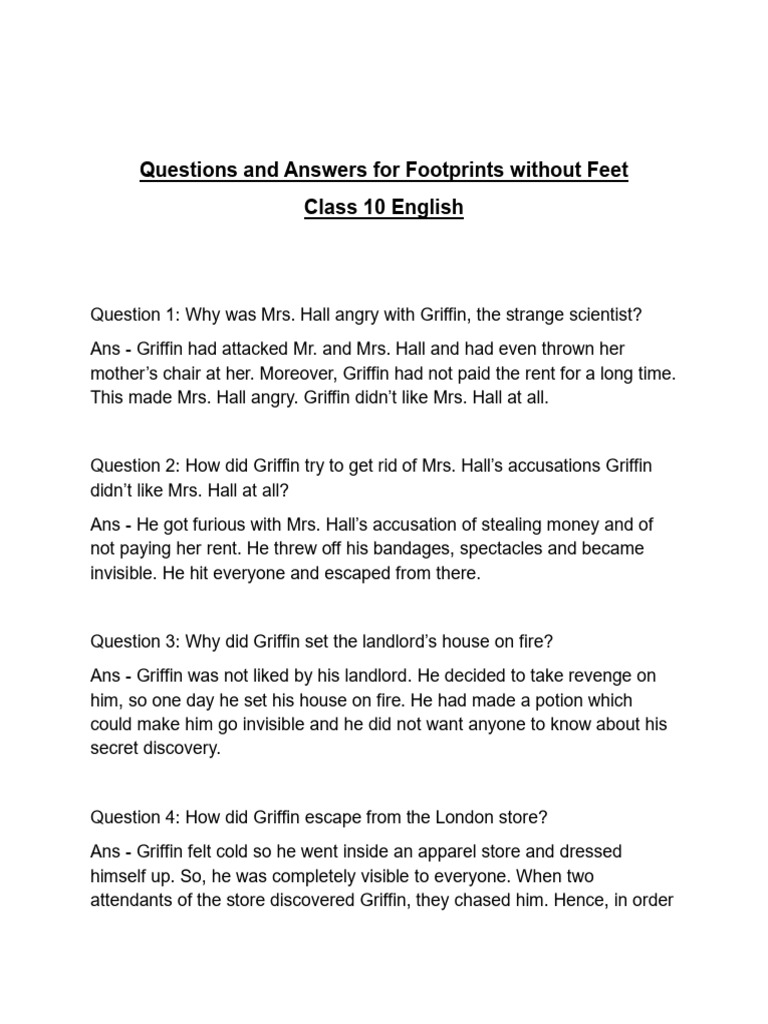 Chapter Footprints without Feet | PDF