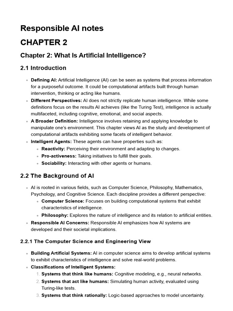 Responsible AI Notes End Sem | PDF | Artificial Intelligence ...