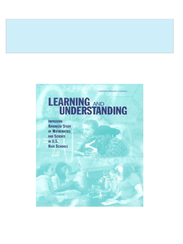 Instant download Learning and Understanding National Research Council ... Instant download Learning and Understanding National Research Council ...