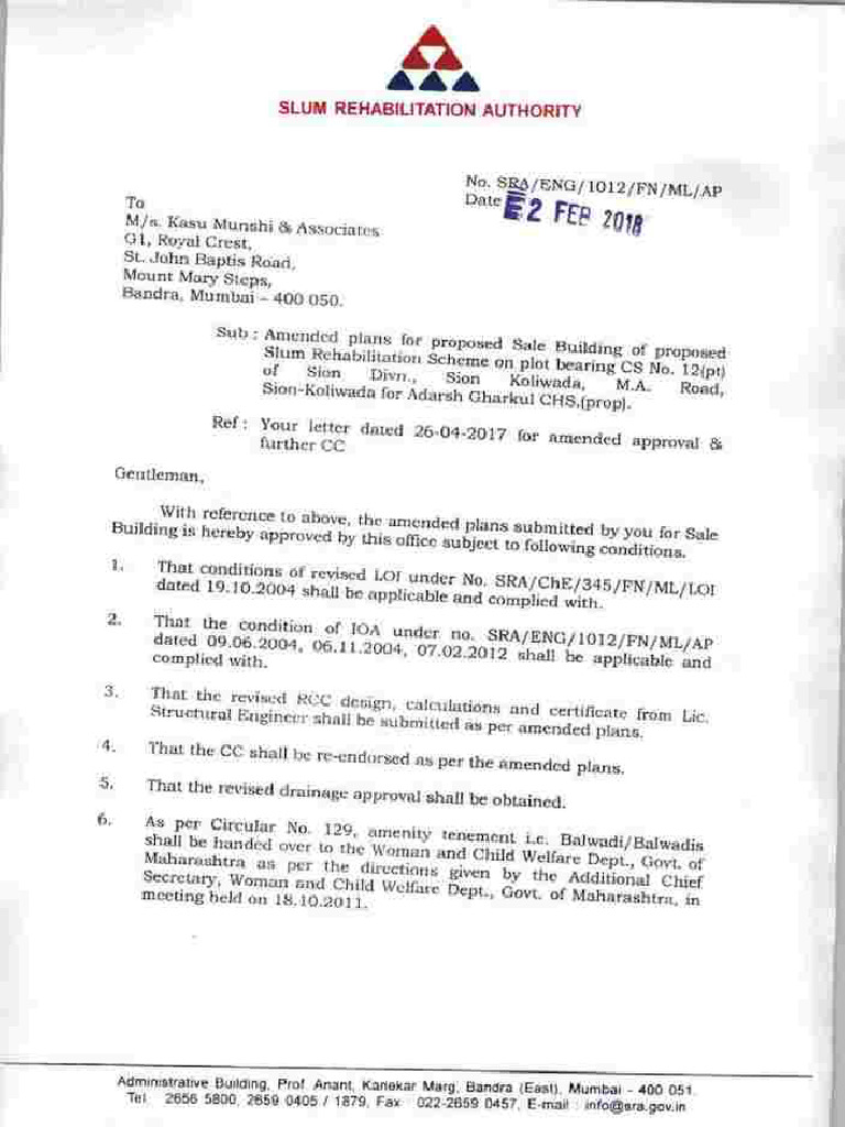 3 Building Plan Approval (IOD) | PDF